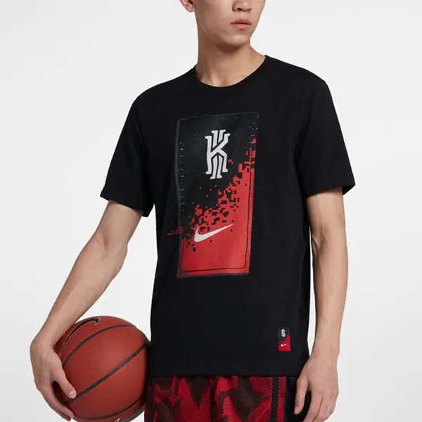 Nike Kyrie Irving Basketball Short Sleeve T-shirt - Black