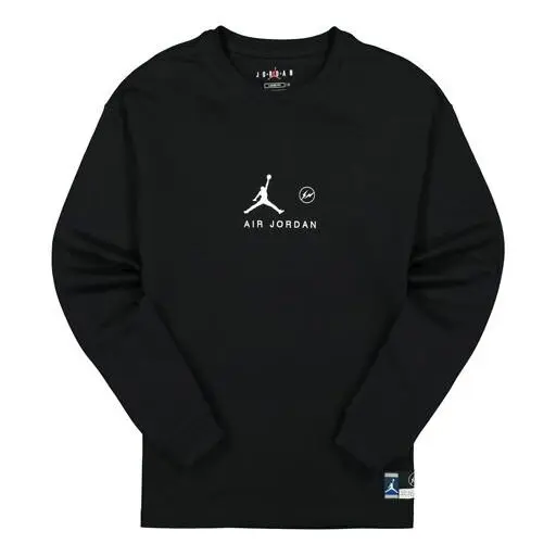 JORDAN X Fragment Long-sleeve T-shirt /reflective Silver - Black