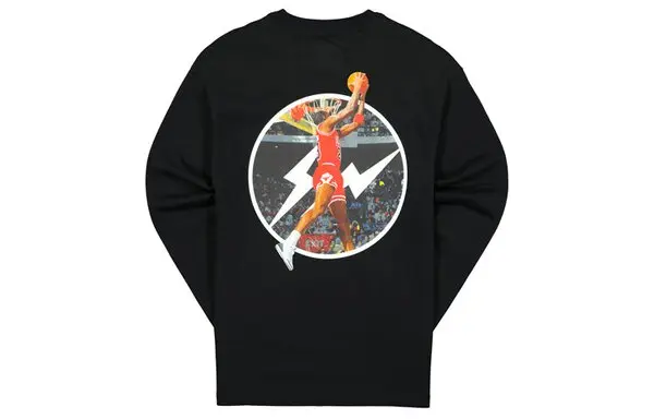 JORDAN X Fragment Long-sleeve T-shirt /reflective Silver - Black