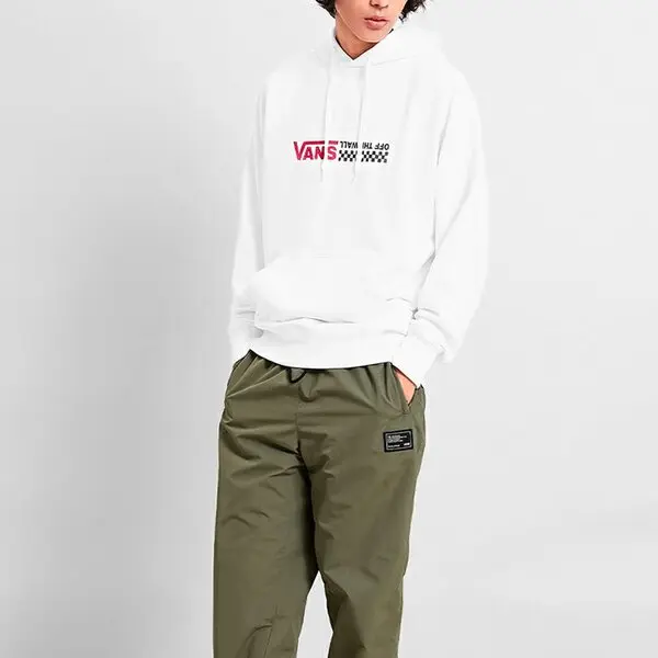 VANS Oversized Logo Print Hoodie