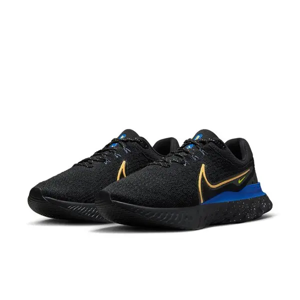 Nike React Infinity Run Flyknit 3 Sneakers - Blackblue