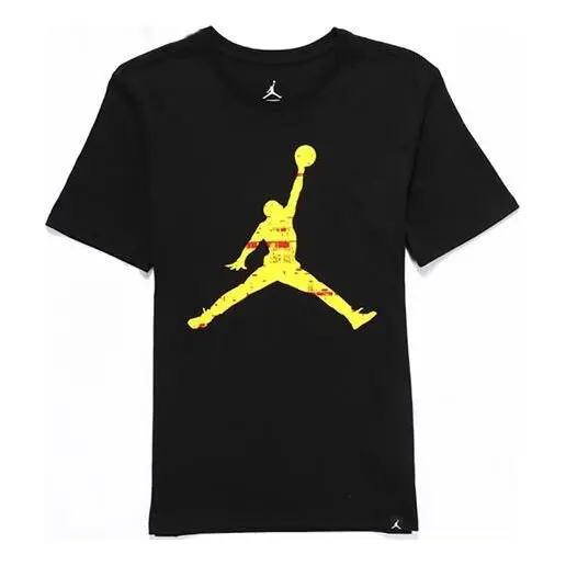 JORDAN Jumpman Logo Last Shot Tee - Black