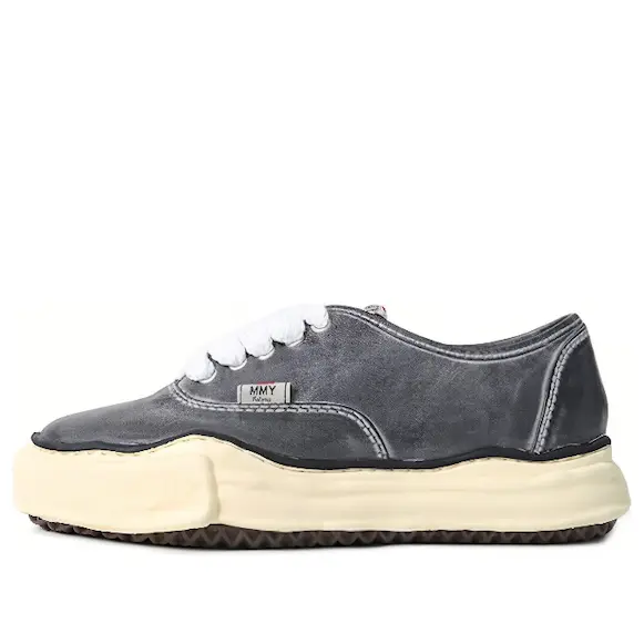 Mihara Yasuhiro Baker Low Top Sneakers - Black