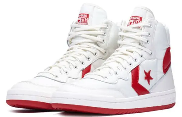 CONVERSE Fastbreak Hi Sneakers - White/red