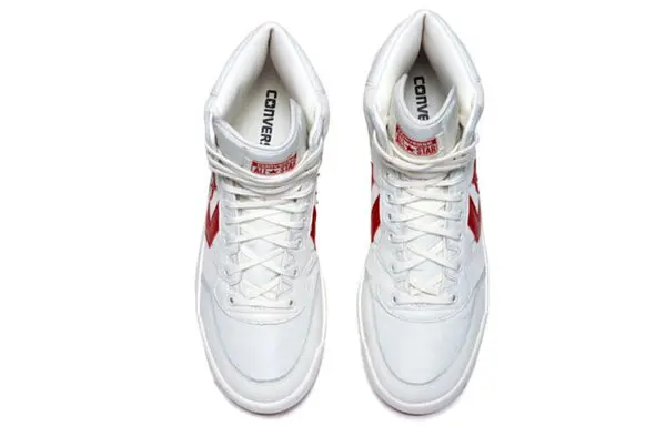 CONVERSE Fastbreak Hi Sneakers - White/red