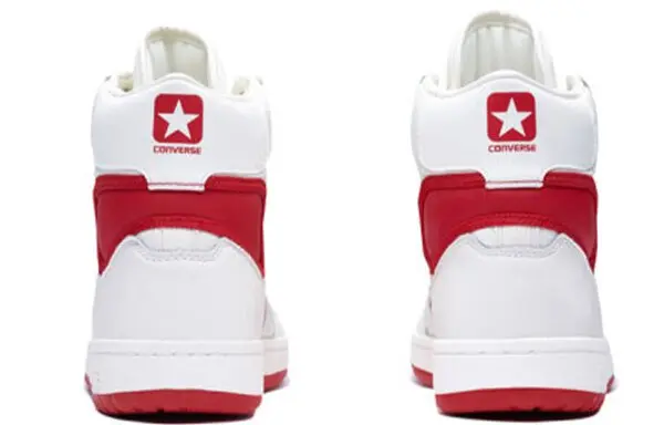 CONVERSE Fastbreak Hi Sneakers - White/red