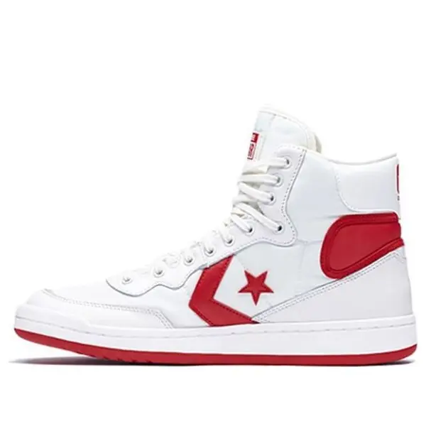 CONVERSE Fastbreak Hi Sneakers - White/red