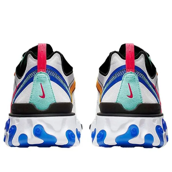 Nike React Element 55 Sneakers - White/green/yellow