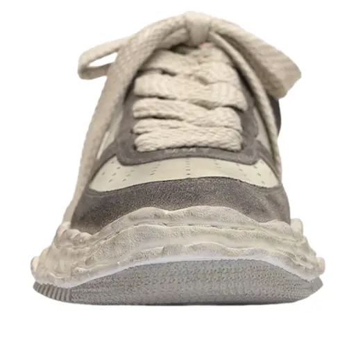 Mihara Yasuhiro Wayne Og Sole Dr Leather Low Sneakers - Grey/white