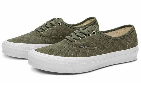 VANS Og Authentic Lx "grape Leaf Checkerboard - Green