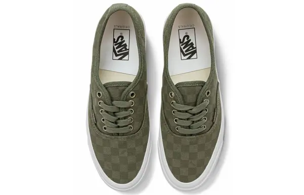 VANS Og Authentic Lx "grape Leaf Checkerboard - Green