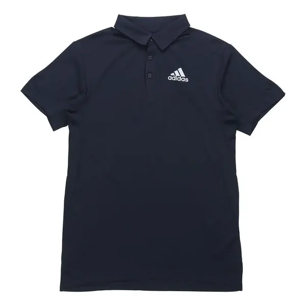 Adidas Htrdy Pl2 Sl Tennis Sports Polo Shirt - Blue
