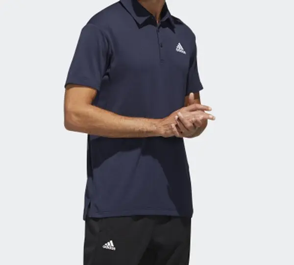 Adidas Htrdy Pl2 Sl Tennis Sports Polo Shirt - Blue