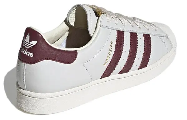 Adidas Superstar Sneakers - White/brown