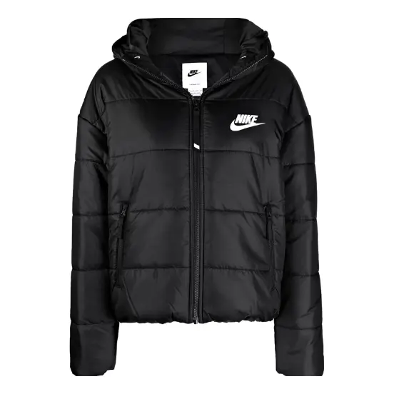 Nike Therma-fit Repel Hooded Puffer Jacket - Black