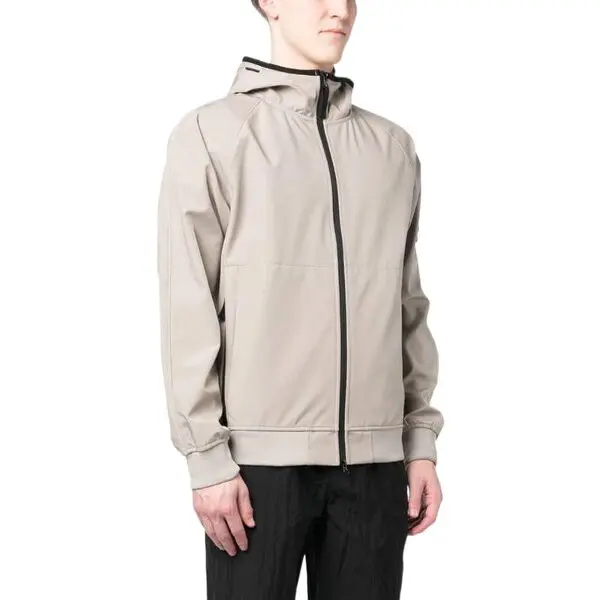 Stone Island Light Soft Shell-r Hooded Jacket
