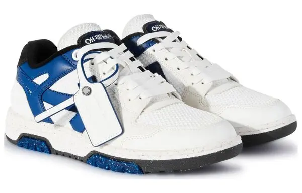 Off-White Slim Out Of Office Sneakers - White/navy