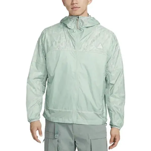 Nike Cinder Cone Pattern Splicing Hooded Jacket
