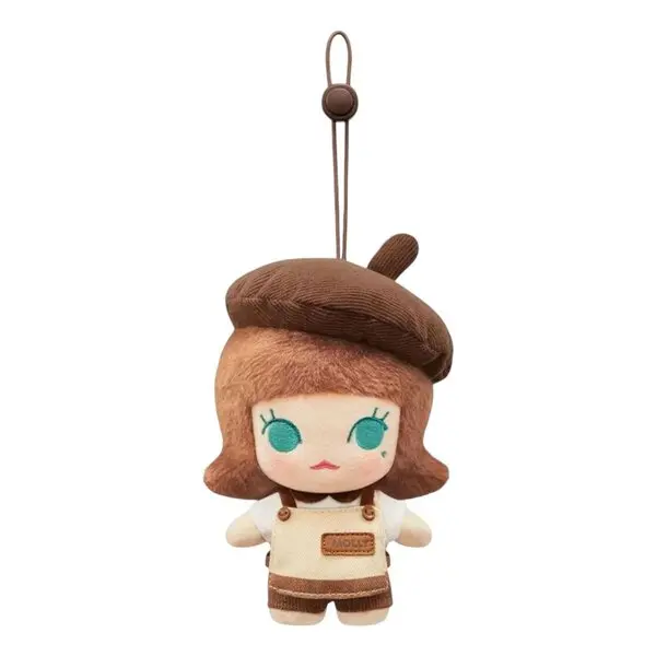 POP MART Pop Bean Coffee Factory Plush Pendant 'molly One-day Shop Manager' Secret Edition - Multi-color