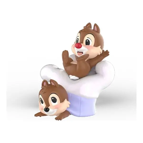 POP MART Disney Chip 'n Dale Fun Loving Brother Series Figures 'glove Sofa - Multi-color