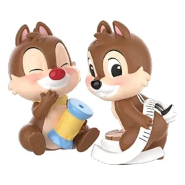 POP MART Disney Chip 'n Dale Fun Loving Brother Series Figures - Multi-color