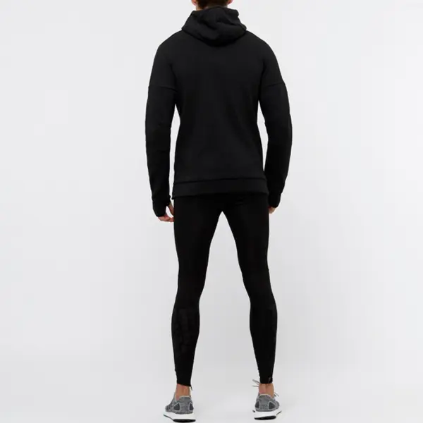 Adidas Logo Knit Hooded Jacket