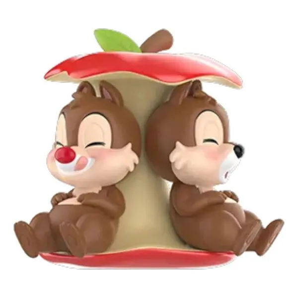 POP MART Disney Chip 'n Dale Fun Loving Brother Series Figures 'apple Is Full - Multi-color