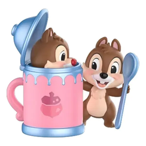 POP MART Disney Chip 'n Dale Fun Loving Brother Series Figure Tea Cup Hiding Kitten - Multi-color