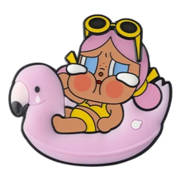 POP MART Crybaby Vacation Mode On Series Fridge Magnet 'let's Surf - Multi-color