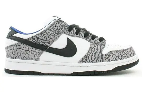 Nike Dunk Low Pro Supreme "white Cement