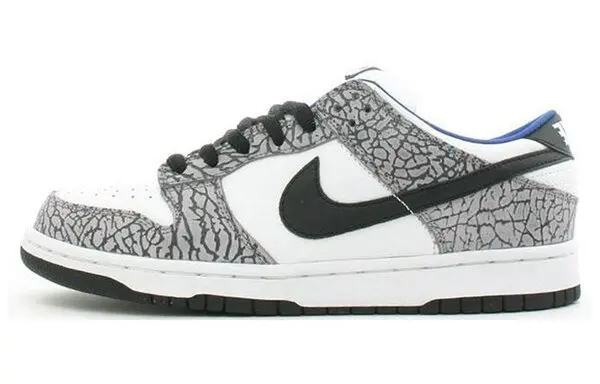 Nike Dunk Low Pro Supreme "white Cement