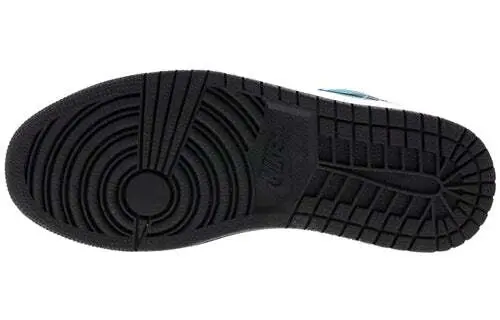 JORDAN 1 Retro Low Sneakers - Black/blue