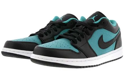 JORDAN 1 Retro Low Sneakers - Black/blue