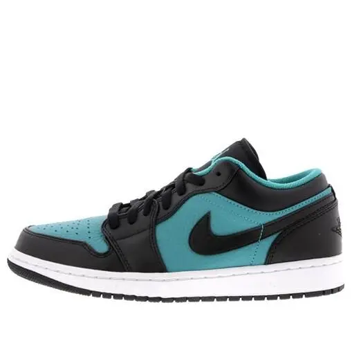 JORDAN 1 Retro Low Sneakers - Black/blue