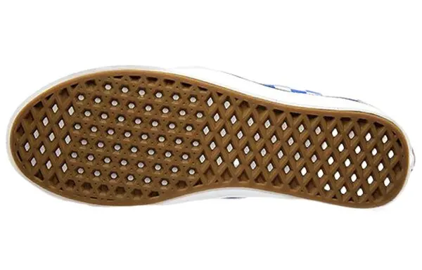 VANS Comfycush Authentic Checkerboard Sneakers - Blue