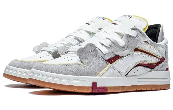 LI-NING Wave Pro X 'special Story' Sneakers - Grey/white/red