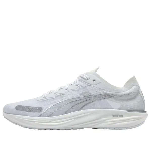 PUMA Liberate Nitro 2 Athletic Sneakers - White Silver
