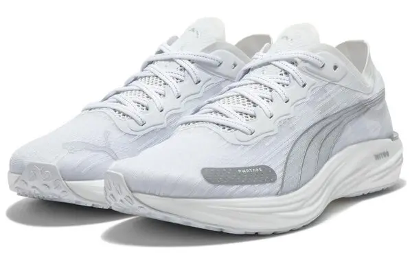 PUMA Liberate Nitro 2 Athletic Sneakers - White Silver