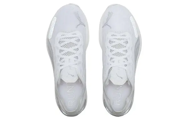 PUMA Liberate Nitro 2 Athletic Sneakers - White Silver