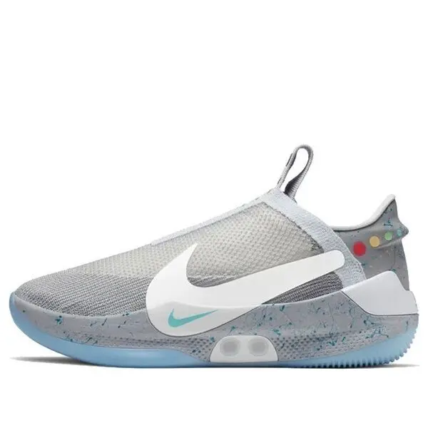 Nike Adapt Bb 'mag' Uk Charger Athletic Sneakers - Grey