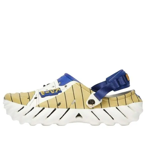 CROCS X Dragon Ball Z Echo Clog "vegeta - Tan/blue/white