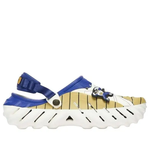 CROCS X Dragon Ball Z Echo Clog "vegeta - Tan/blue/white