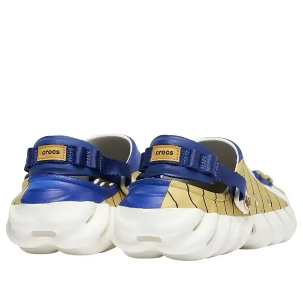 CROCS X Dragon Ball Z Echo Clog "vegeta - Tan/blue/white