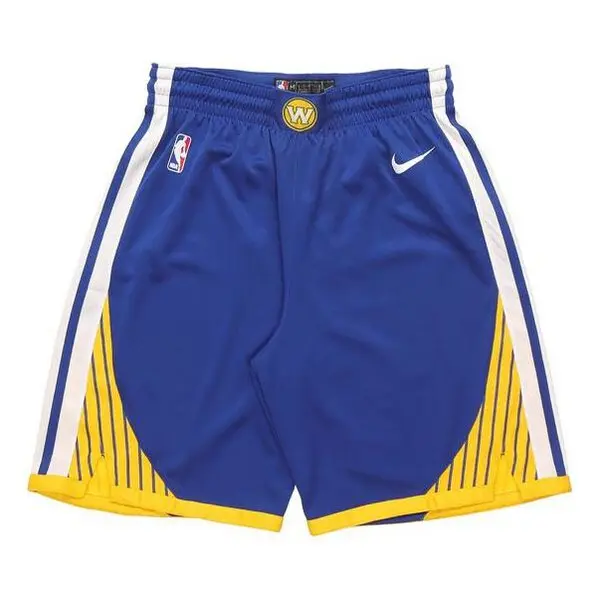 Nike Golden State Warriors Basketball Shorts - Blue