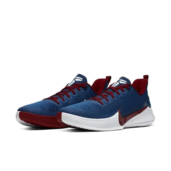 Nike Mamba Focus "coastal Blue Red" Sneakers - Blue/red