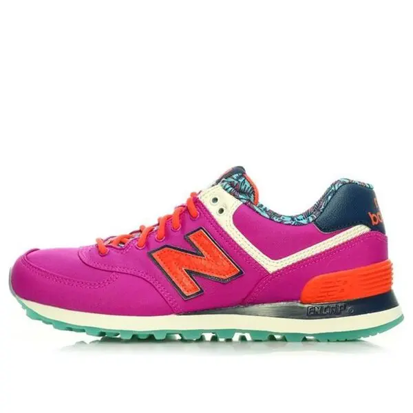 NEW BALANCE 574 "luau" Retro Low Top Sneakers - Purple
