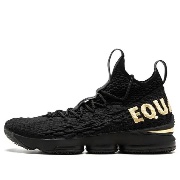 Nike Lebron 15 "equality" High Top Sneakers - Black