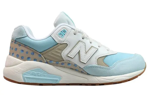 NEW BALANCE 580 "baby Blue Floral - Whiteblue