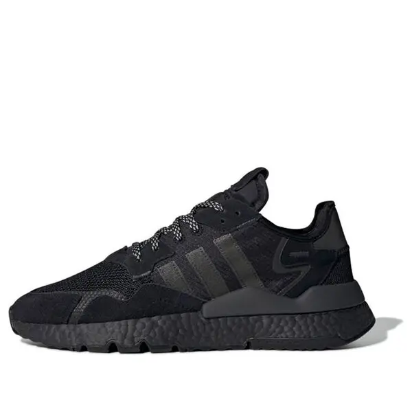 Adidas Nite Jogger "triple " Sneakers - Black