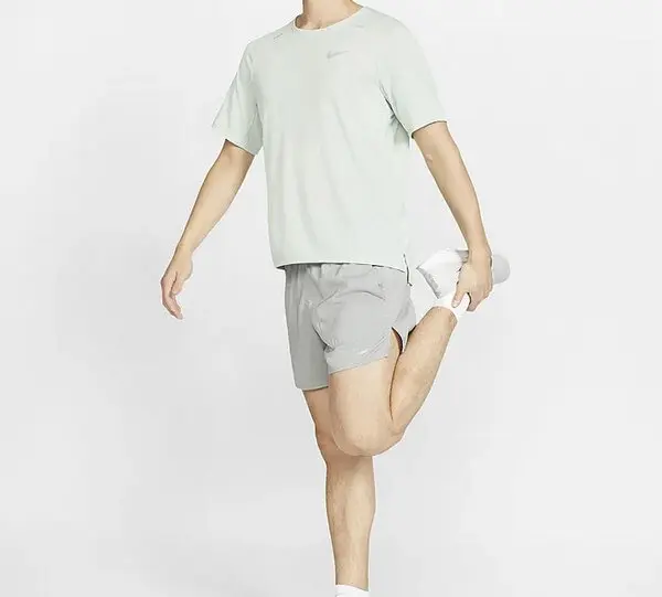Nike As Rise 365 Short Sleeve Top - Light Green